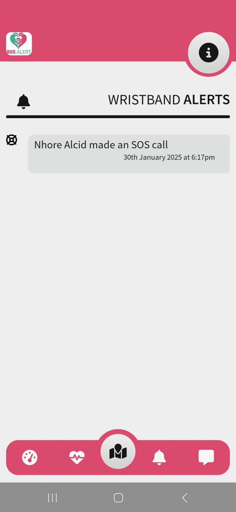 Cutting Edge Personal Alarm for the Elderly | Iris Alert